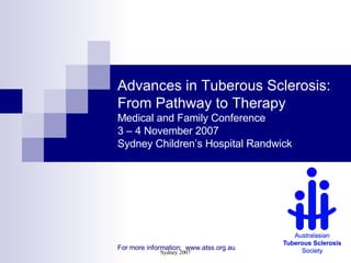 TSC: An Overview Of Treatment & Management | PPT