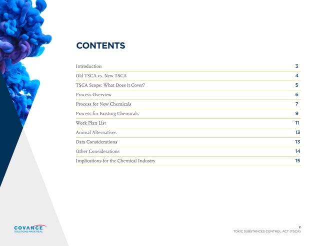 Safety First: Your Guide to the Toxic Substances Control ACT (TSCA) | PPT