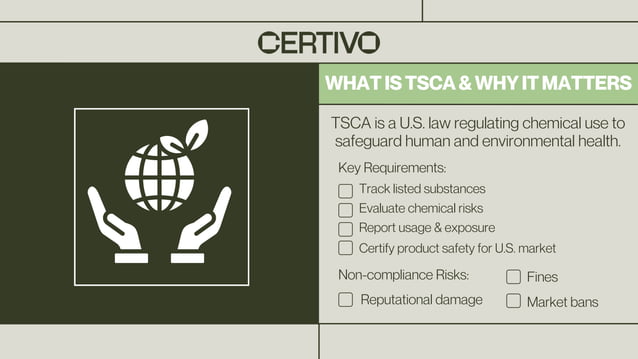TSCA Compliance Software for Chemical Regulatory Management | PDF