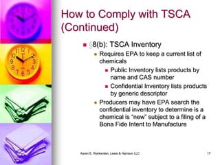 20071001 TSCA-FIFRA Presentation | PPTX