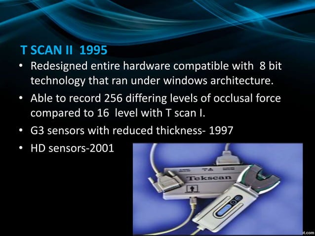 T scan and its application in orthodontics | PPTX