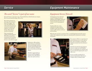 Standard Coffee Service Co. | PDF | Manufacturing Industry | Industries