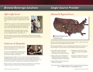 Standard Coffee Service Co. | PDF | Manufacturing Industry | Industries