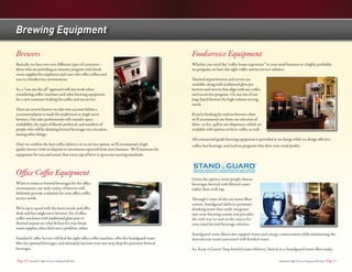 Standard Coffee Service Co. | PDF | Manufacturing Industry | Industries