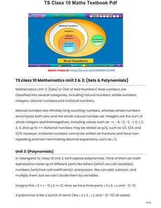 TS Class 10 Mathematics Textbook Complete Syllabus With Video and PDF.pdf