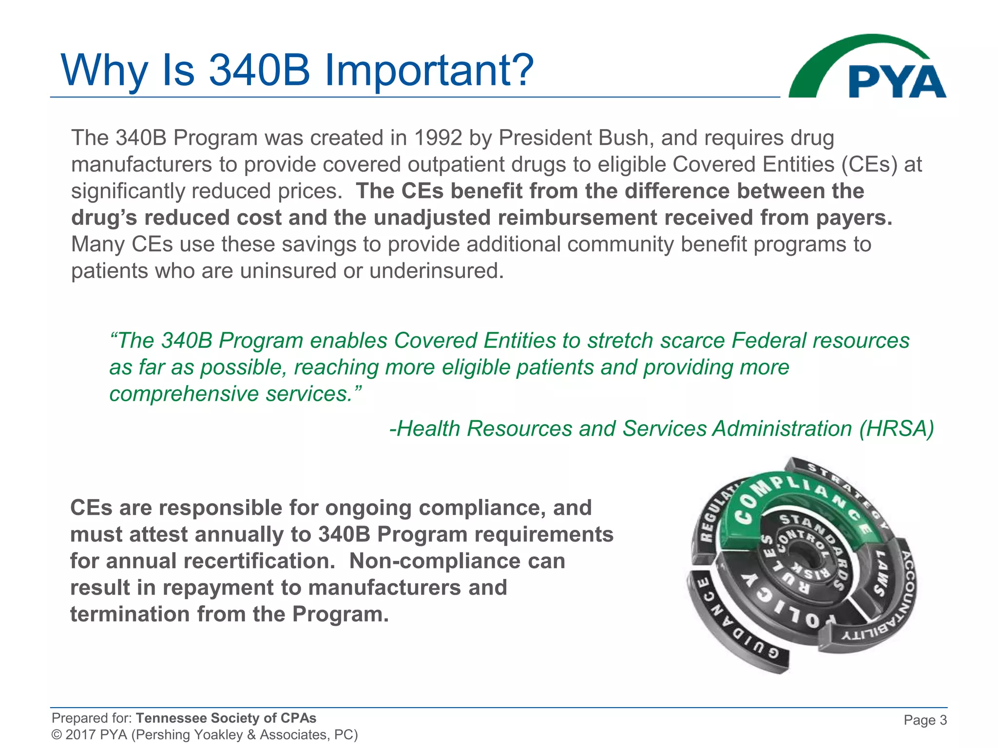 Journey to 340B Compliance | PPTX