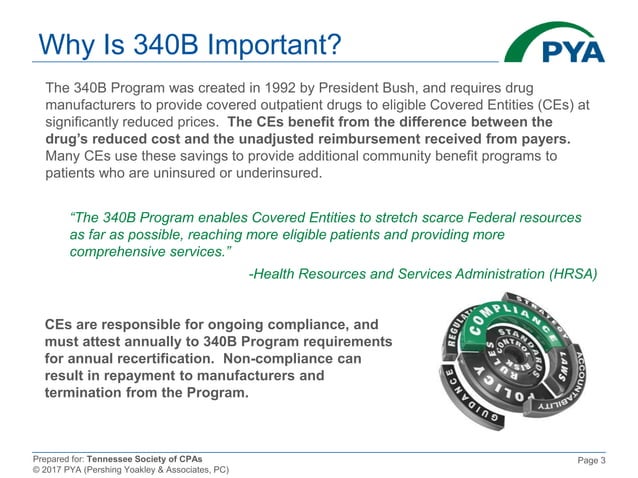 Journey to 340B Compliance | PPTX | Lung and Respiratory Health ...