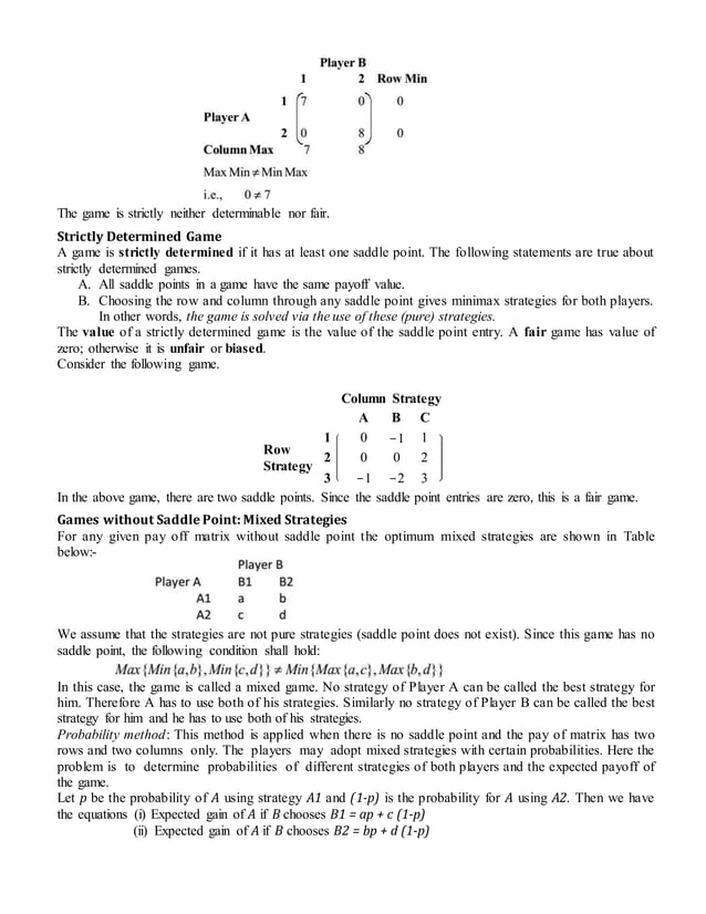 Game Theory Economics | DOCX | Board Games and Puzzles | Games and Puzzles