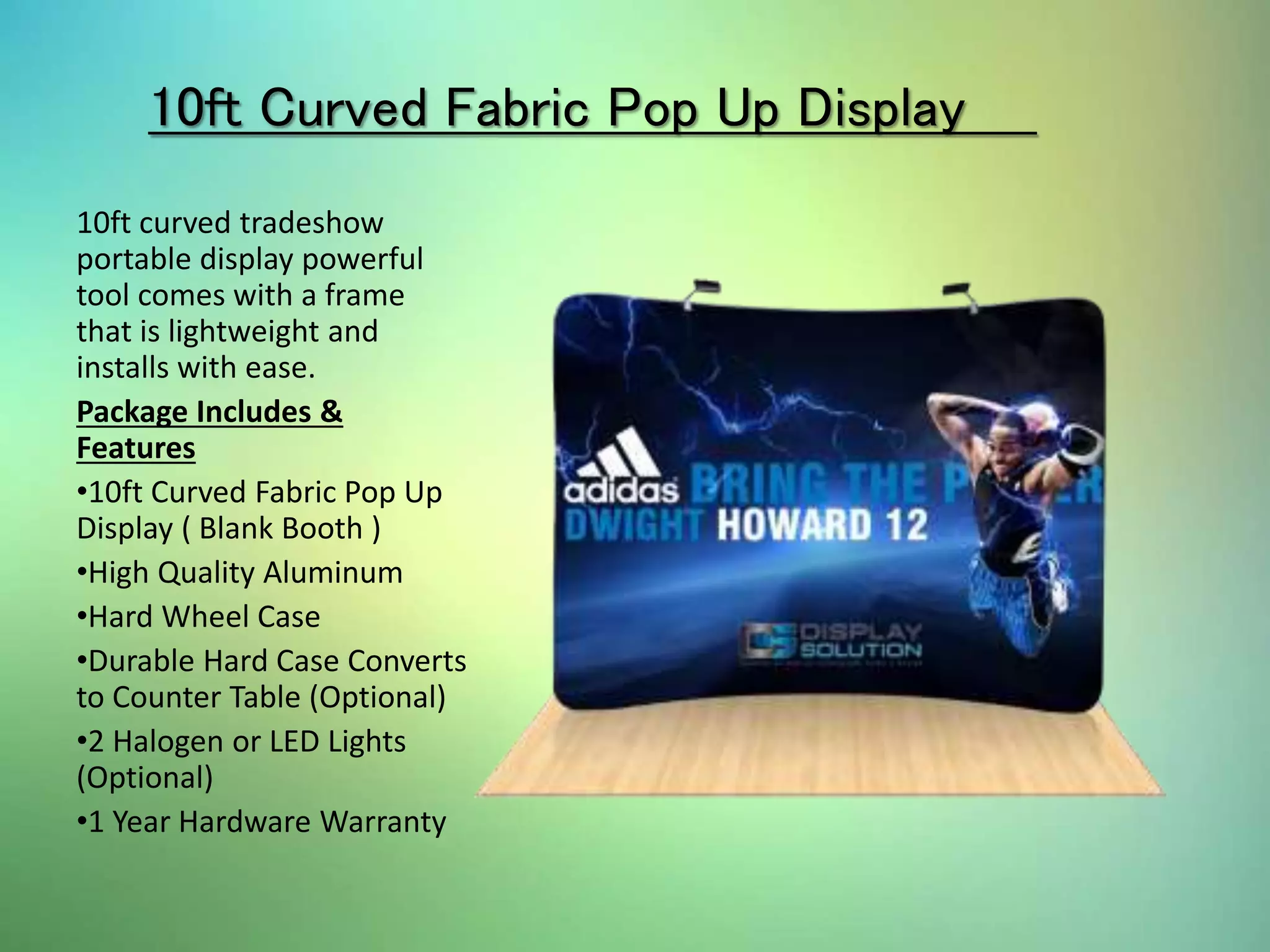 10ft & 20ft Trade Show Displays. | PPTX