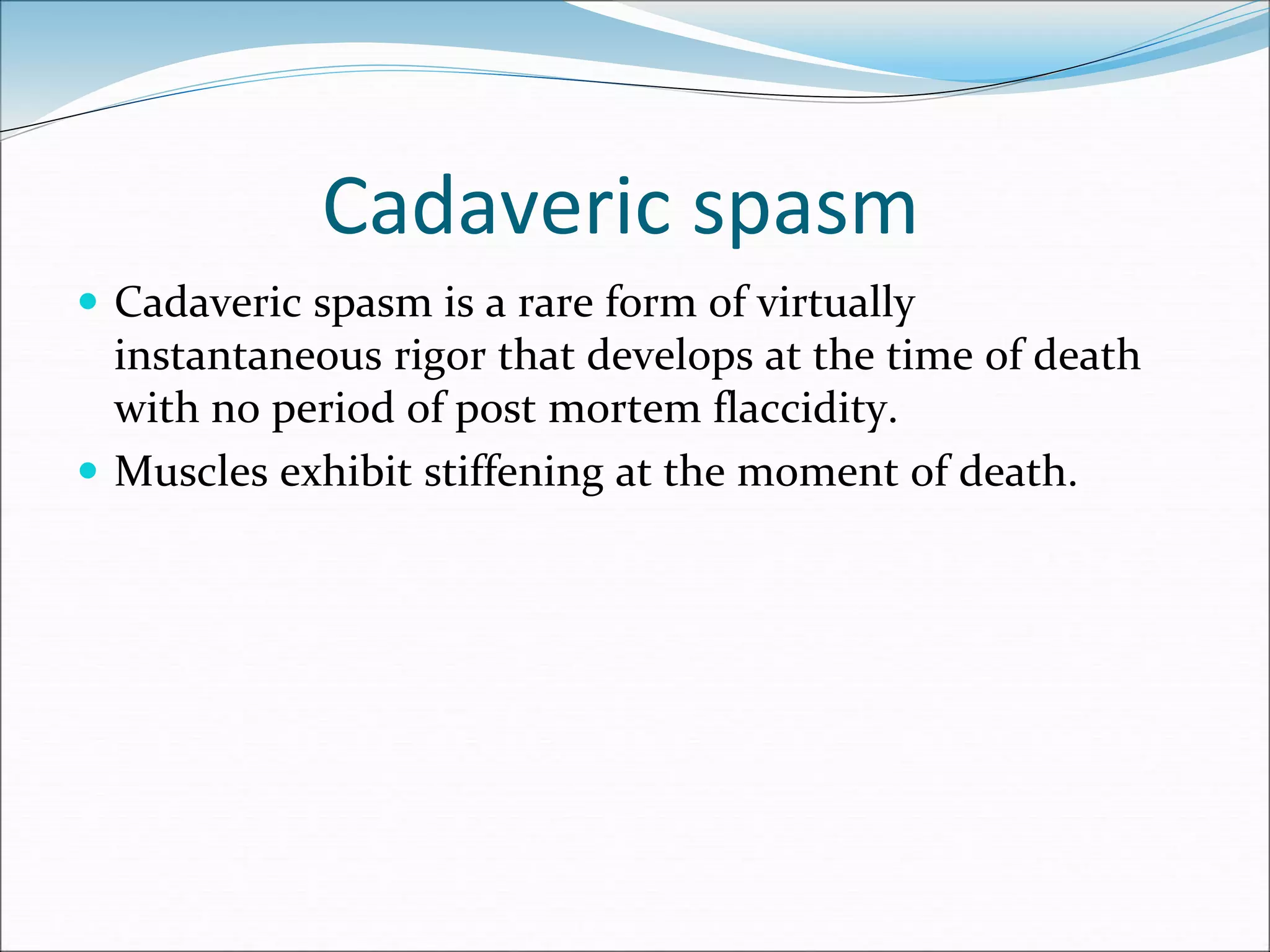 Estimation of Time since death | PPT