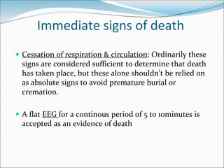 Estimation of Time since death | PPT