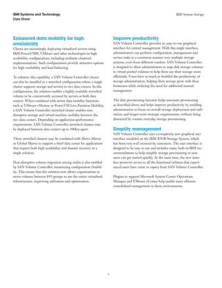 IBM System Storage SAN Volume Controller | PDF