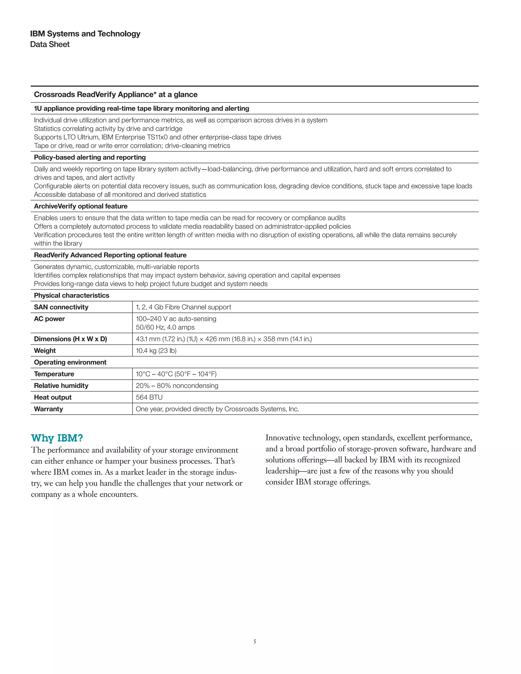 IBM System Storage TS3310 Tape Library | PDF