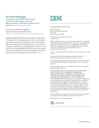 IBM System Storage TS3310 Tape Library | PDF