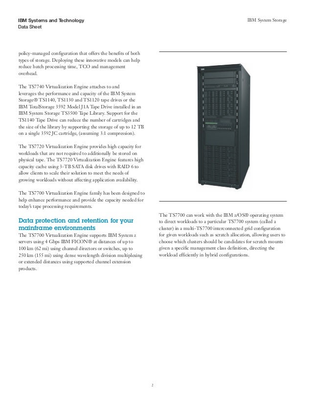 Ibm Virtualization Engine Ts7700