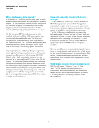 IBM System Storage DS3500 Express | PDF
