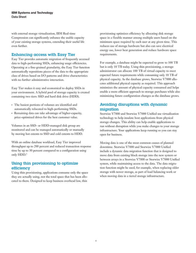 IBM Storwize V7000 and Storwize V7000 Unified Disk Systems | PDF