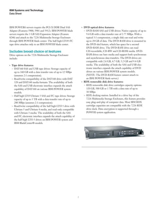 IBM 7226 Multimedia Storage Enclosure | PDF | Computer Peripherals ...