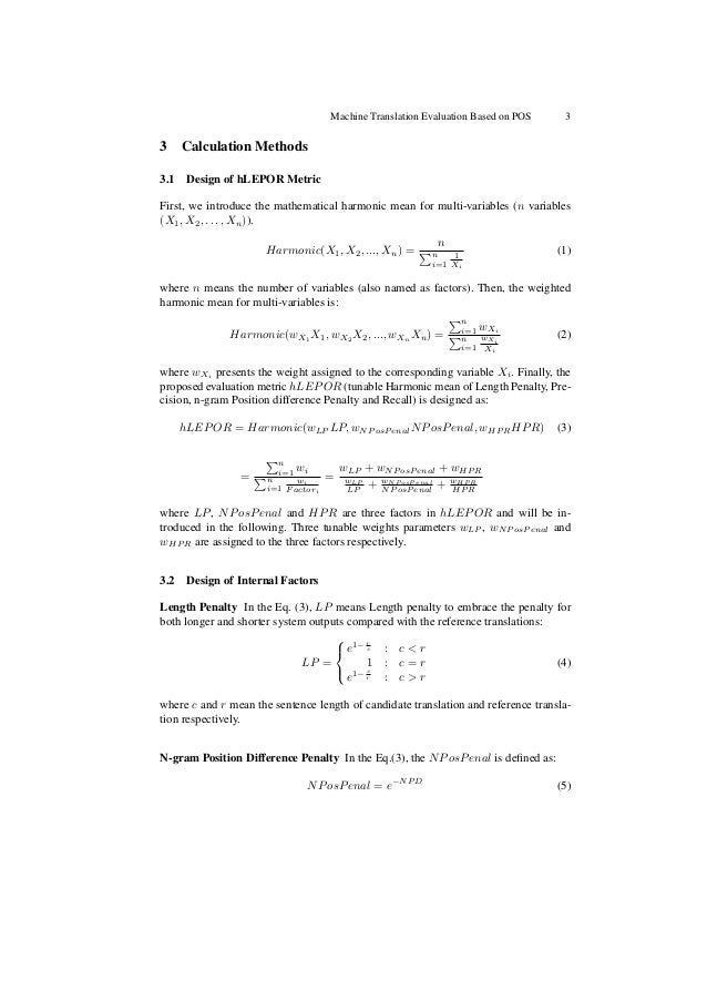 Tsd2013automatic Machine Translation Evaluation With Part Of Speech