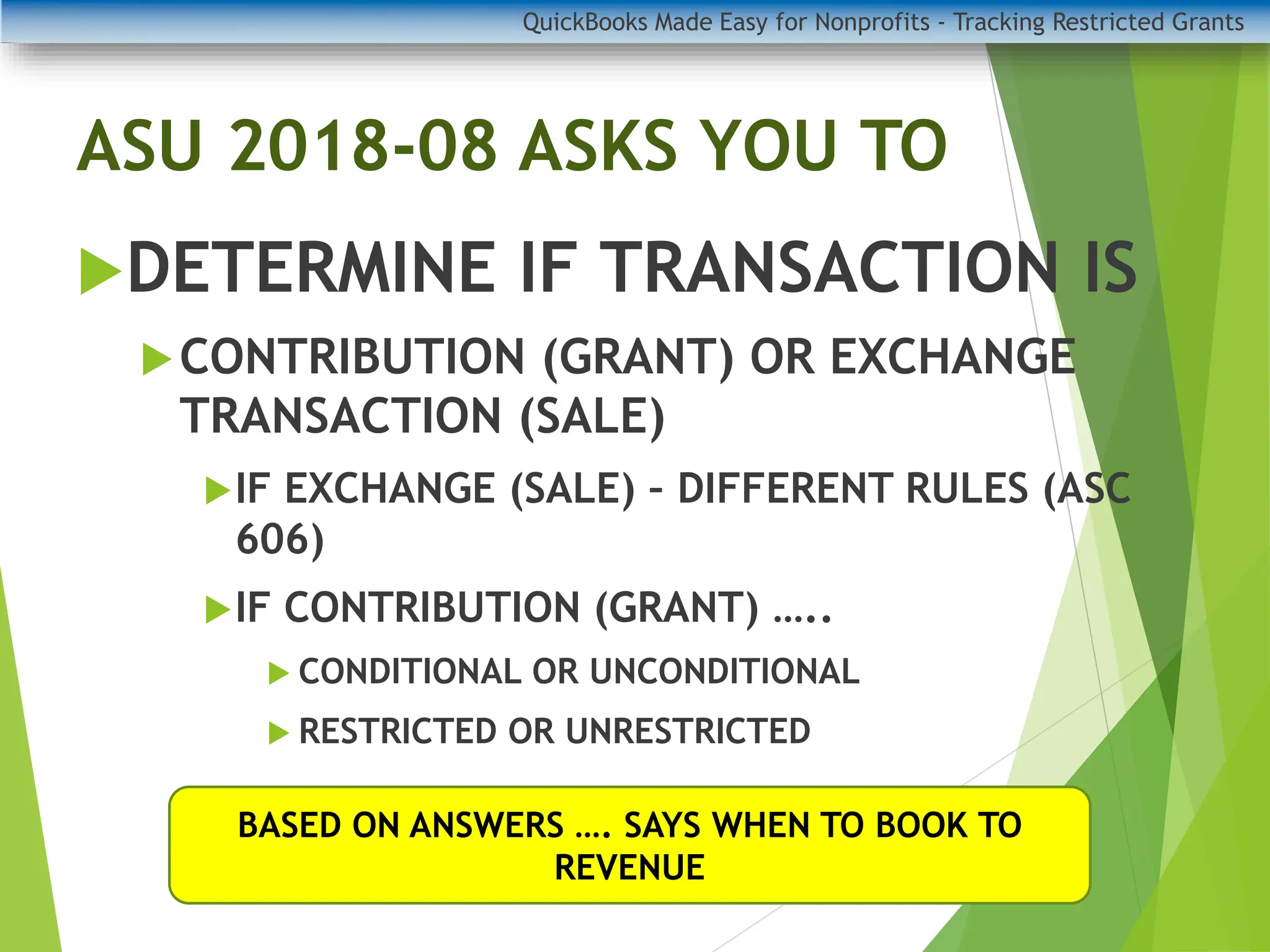 Accounting for Restricted Grants When and How To Record Properly | PDF