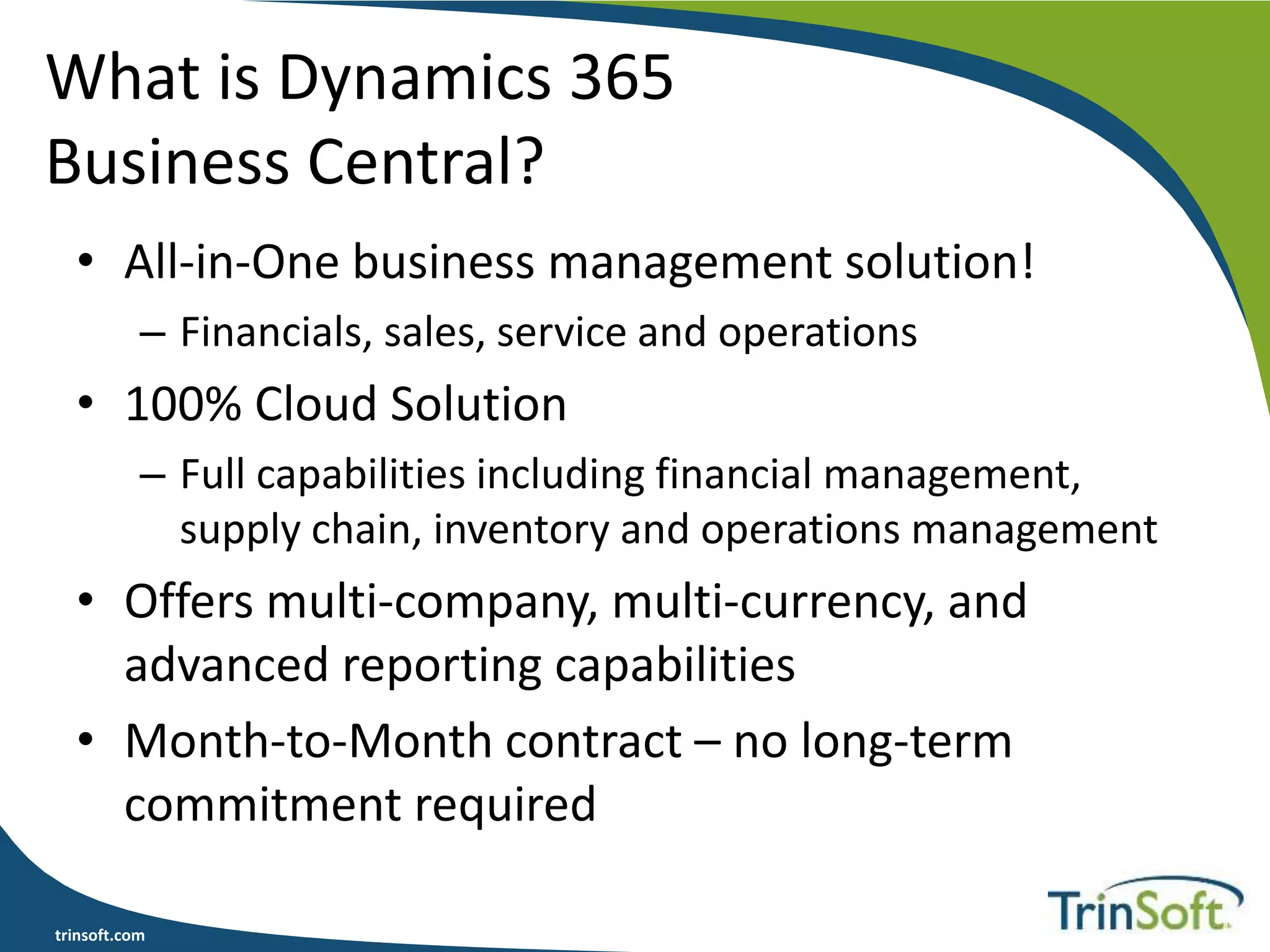 What is Microsoft Dynamics 365 Business Central & What Does It Mean for ...