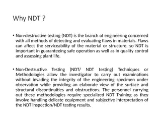 ndt and tse ndt lab activities with official poster | PPTX