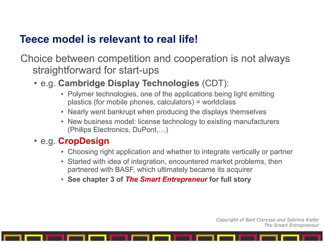 Tse bus model_teece_analysis_2014 | PPT