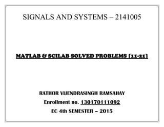 Ss matlab solved | PDF
