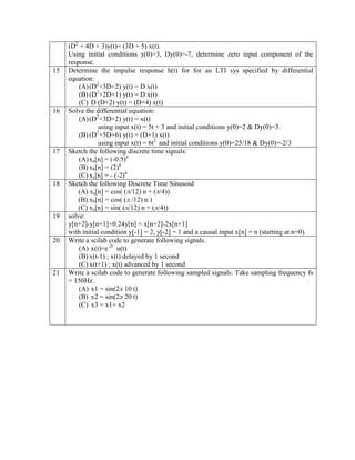 Ss matlab solved | PDF