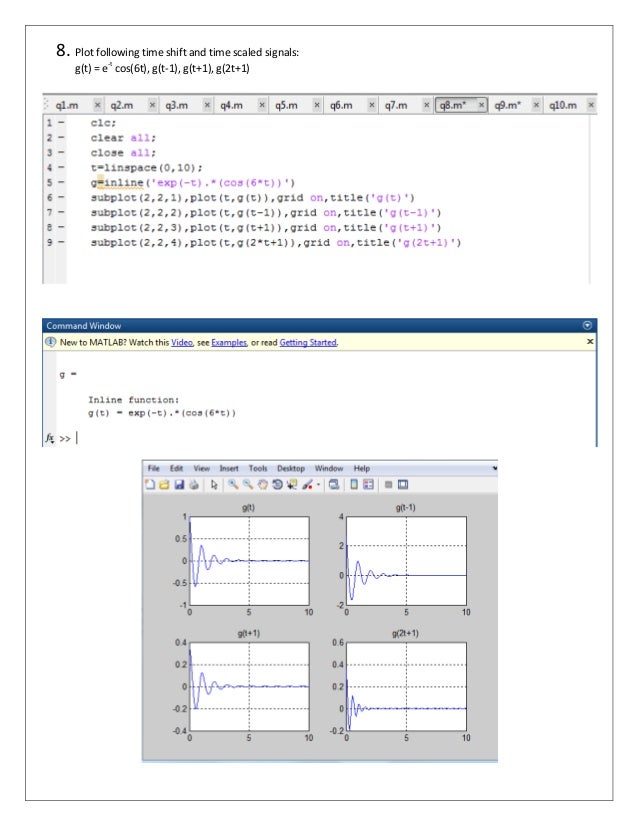 Ss Matlab Solved 