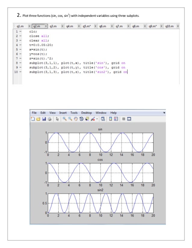 Ss Matlab Solved
