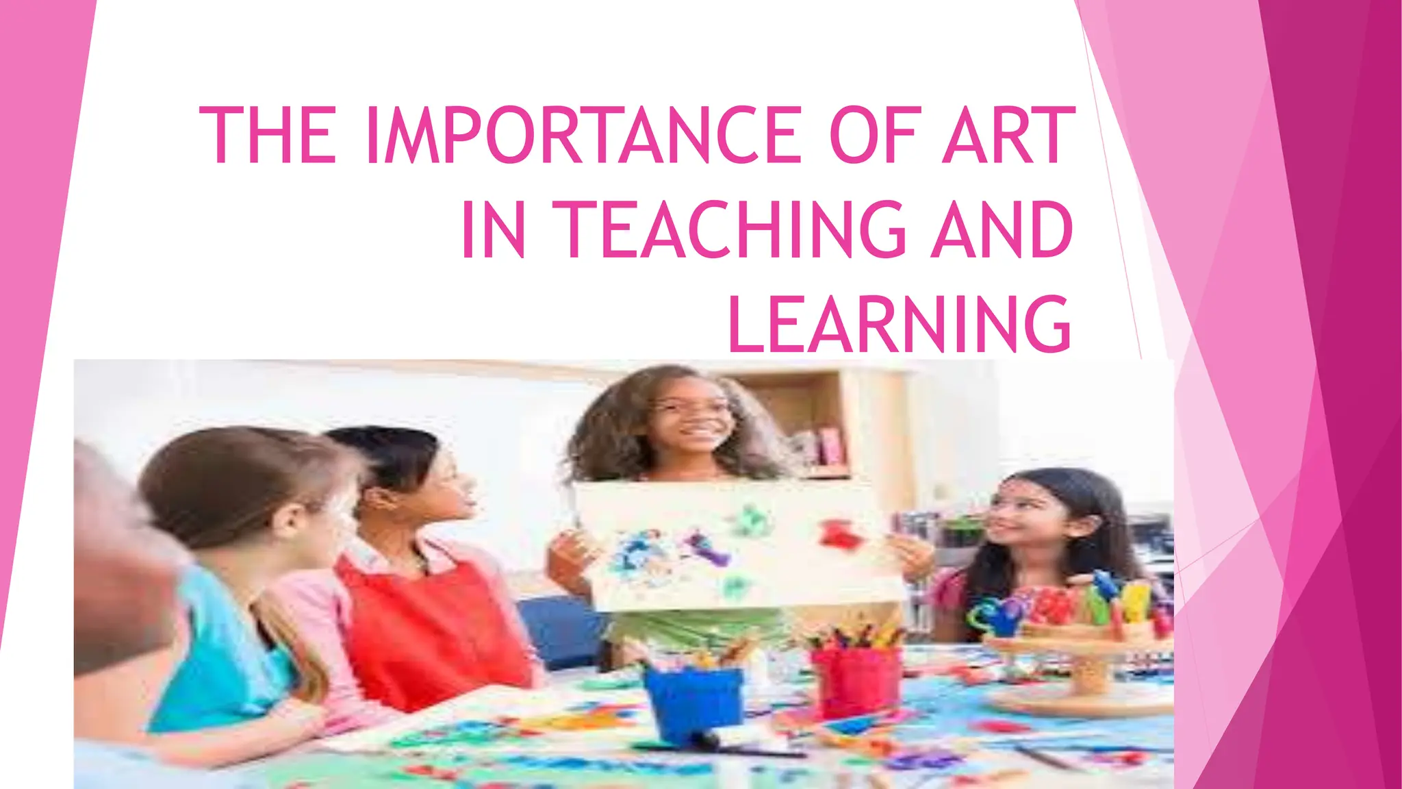 The Importance of Art in Teaching and Learning: Benefits of Creativity ...