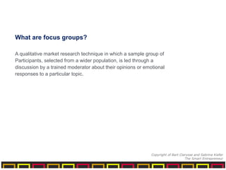 Tse focus groups_2014 | PPT