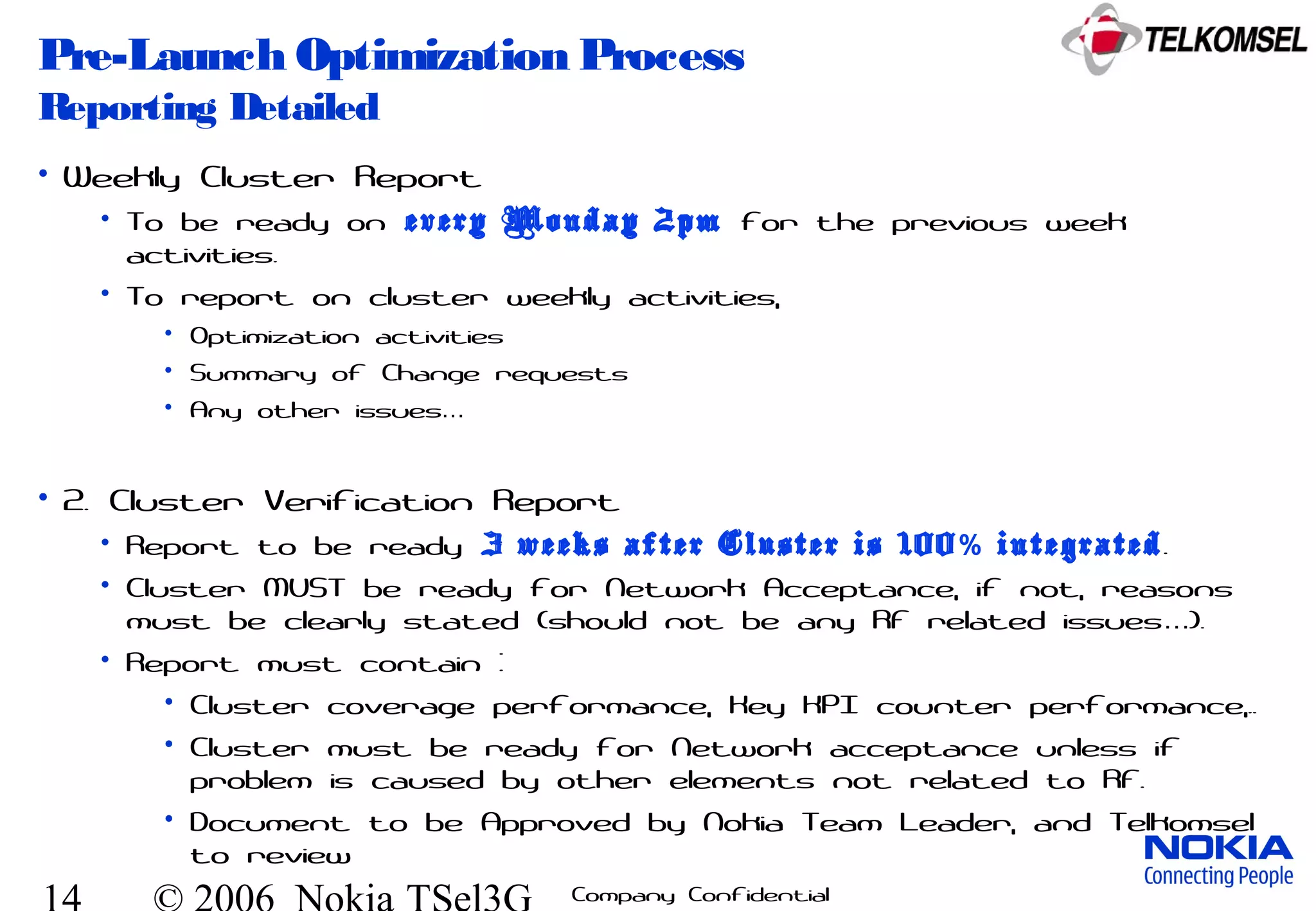T sel3 g optimization process and guideline ver01 | PPT