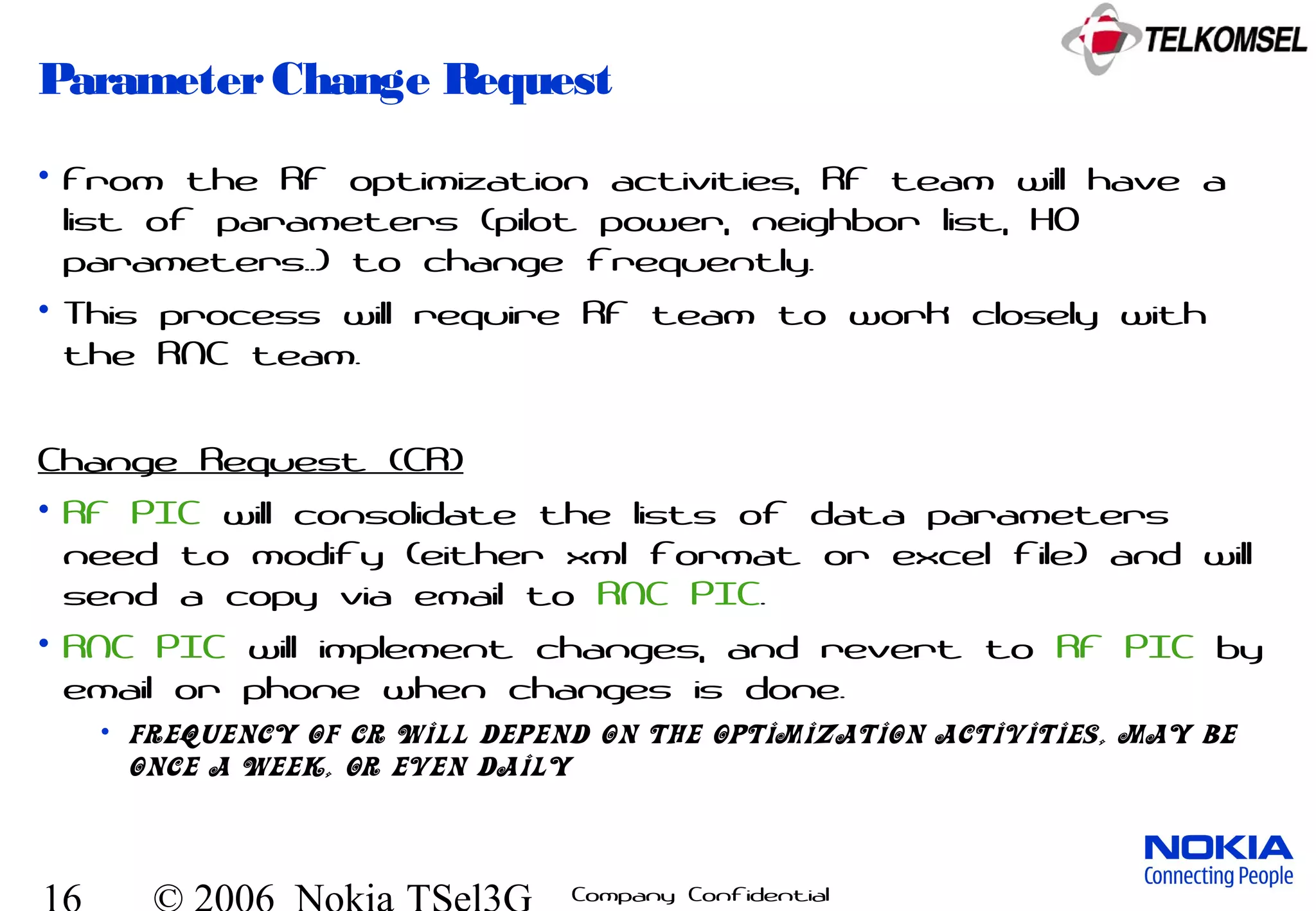T sel3 g optimization process and guideline ver01 | PPT