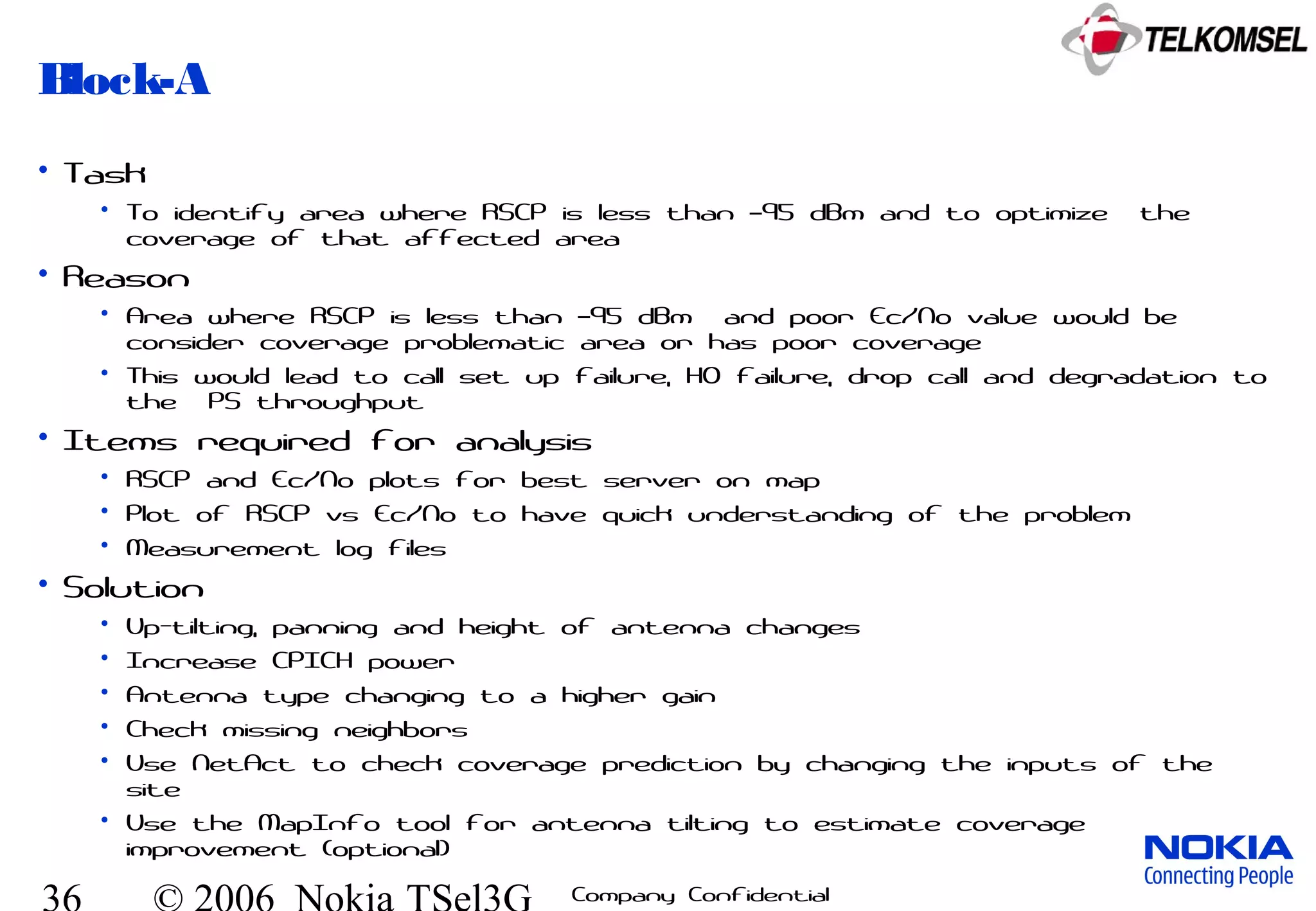 T sel3 g optimization process and guideline ver01 | PPT