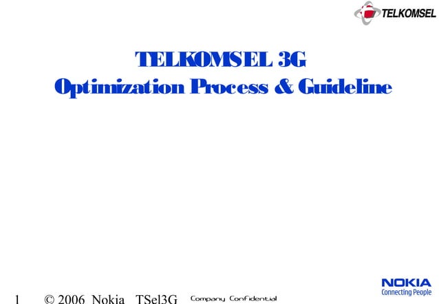 T sel3 g optimization process and guideline ver01 | PPT