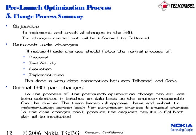 T sel3 g optimization process and guideline ver01 | PPT