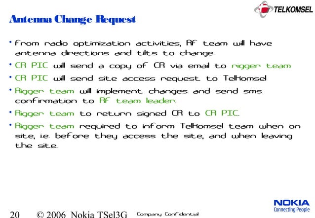 T sel3 g optimization process and guideline ver01 | PPT