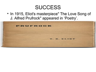 Ts eliot presentation | PPT