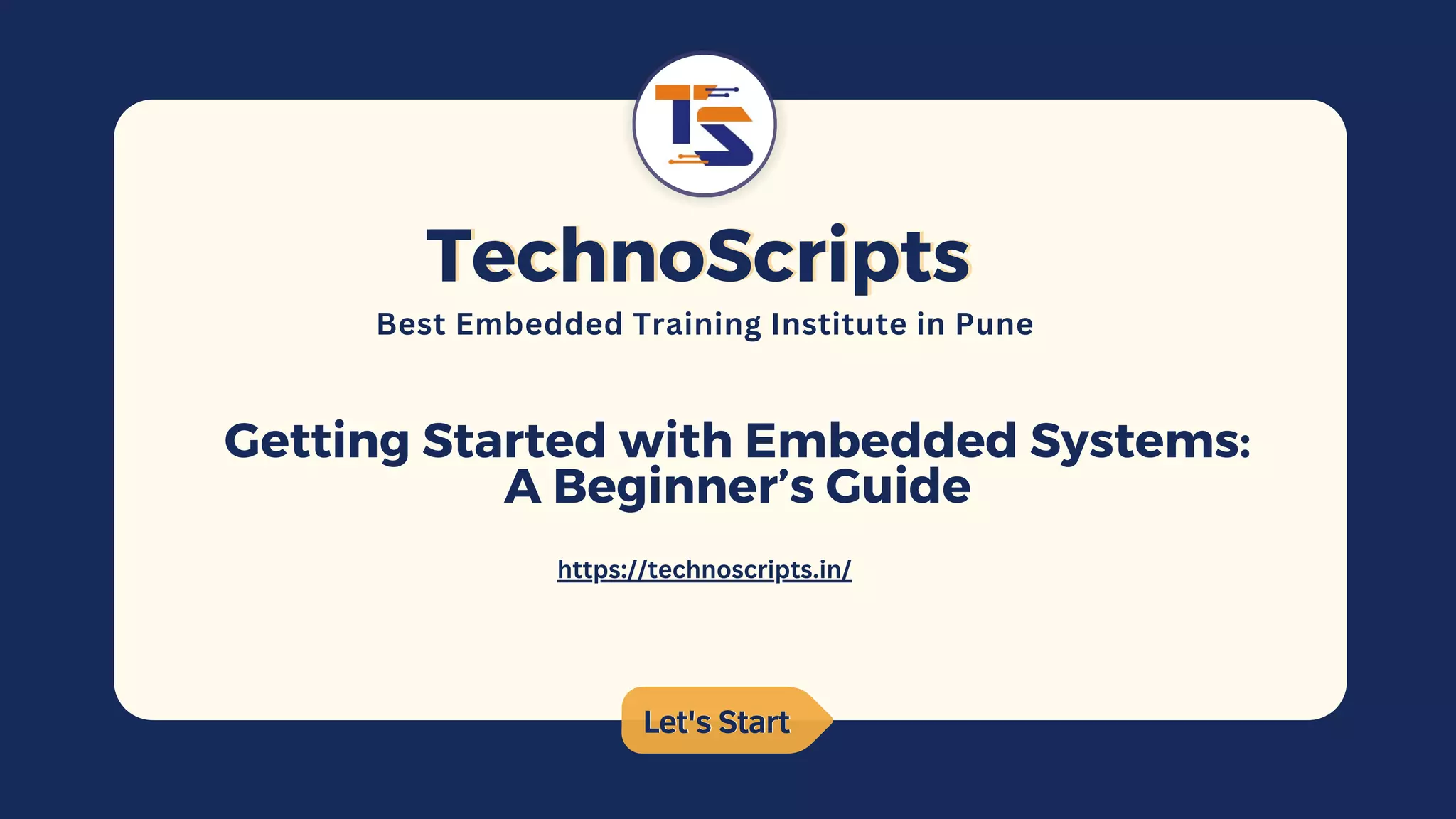 Embedded system basics free tutorial by TechnoScripts | PPT