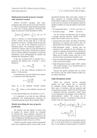 methane combustion material engineering paper | PDF