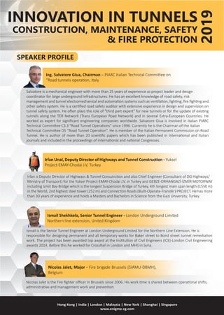 Tunnels Amsterdam 2019 - booklet | PDF | Business Expos & Conferences ...