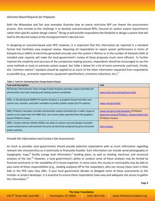 Steps to a Successful Solar RFP | PDF