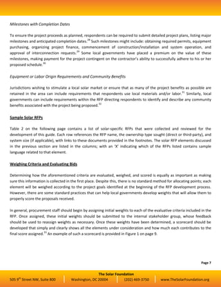 Steps to a Successful Solar RFP | PDF