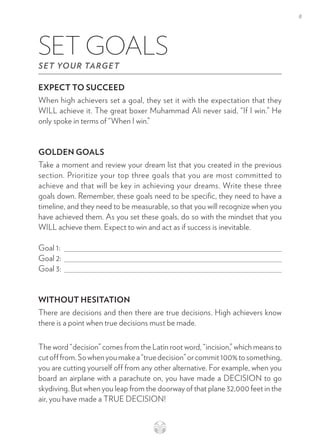 The Sucess Formula Workbook | PDF