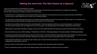 Tsg2021 22 sponsorship deck | PDF