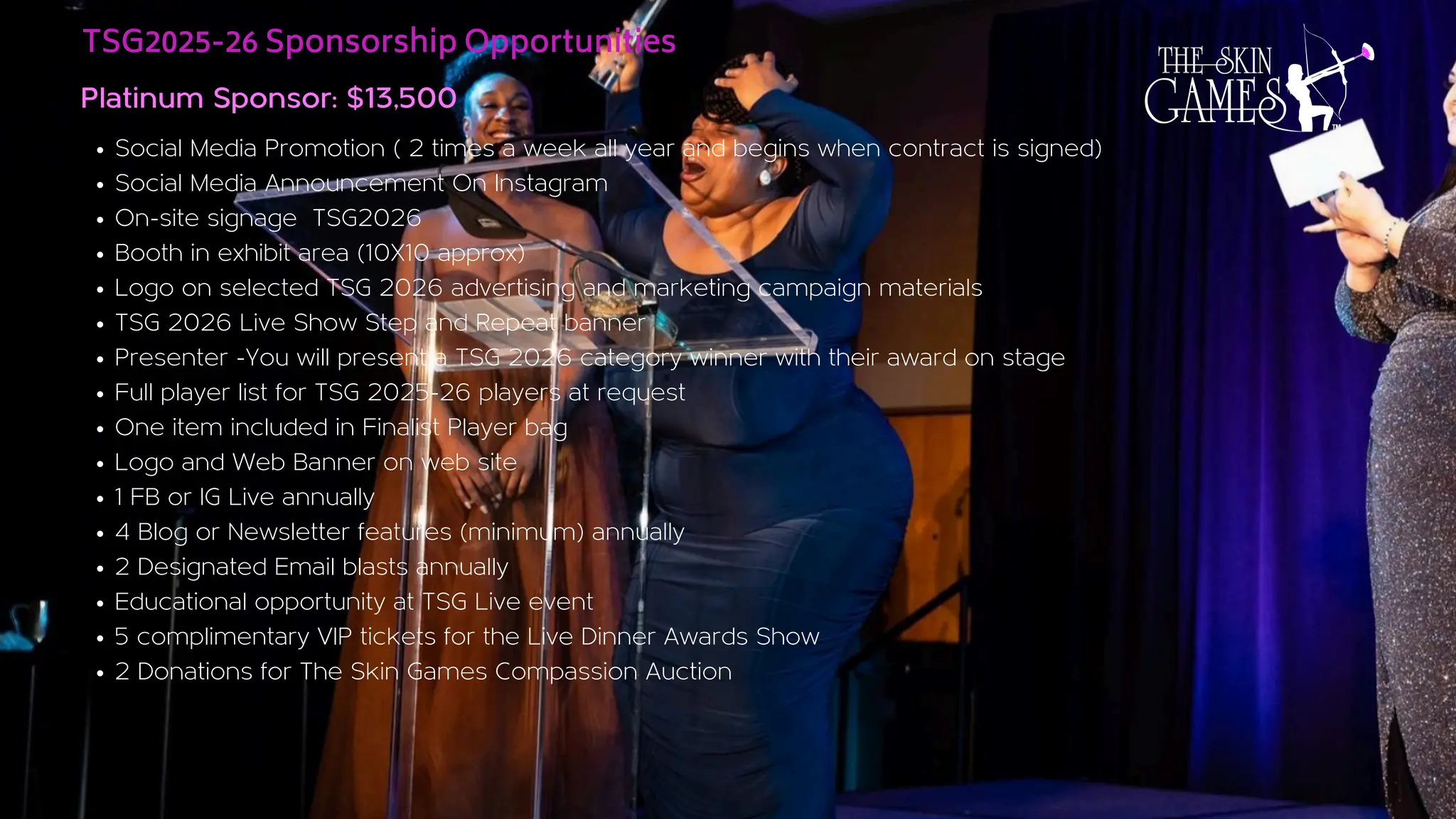 TSG2025-26 Sponsorship Opportunities Deck | PDF