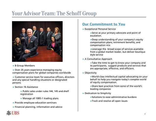 The Schoff Group - Corporate & Institutional Services | PPT