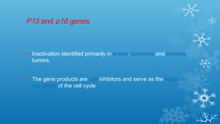 Tumor Suppressor Gene | PPT